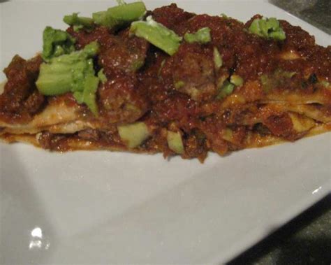 Beef Tortilla Stack Recipe Chefs Resource Recipes