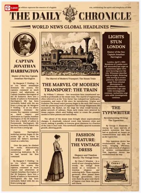 무료 9개의 편집 가능한 빈티지 신문 템플릿으로 나만의 신문 만들기 Fliphtml5