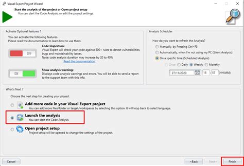 How To Create A Project With A Single Pb Application In Visual Expert