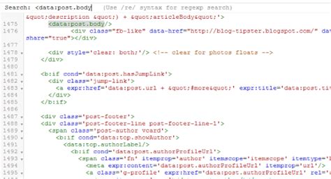 How To Adding Facebook Like Button On Blogger S Each Post Blog Tipster