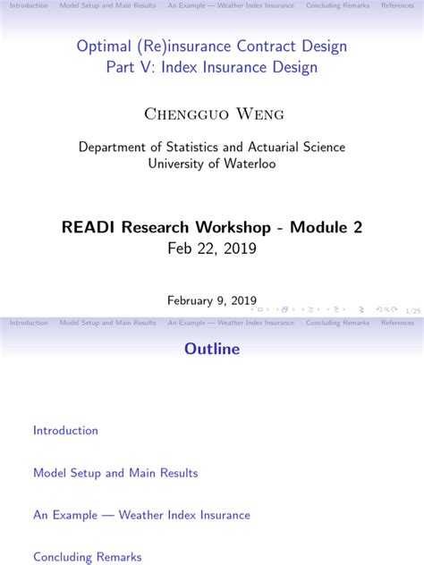 Index Insurance Design Pdf Insurance Utility