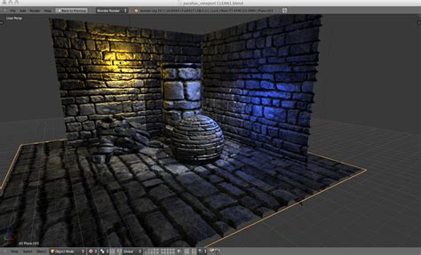 Parallax Mapping For Blender Render Cycles Lighting And Rendering