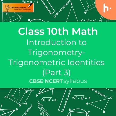Trigonometric Identities Part 3 Introduction To Trigonometry