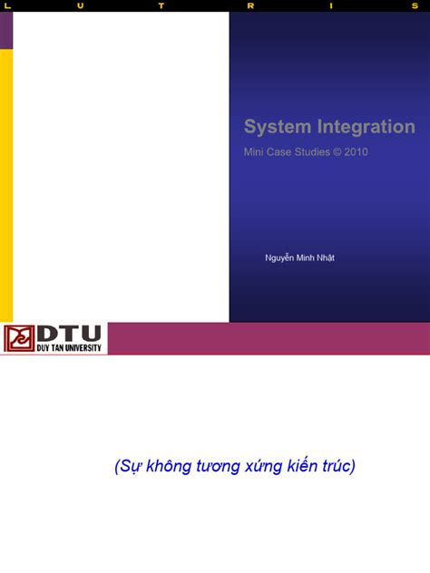 Sip07 Architecture Mismatch Pdf Information Technology Computer Data