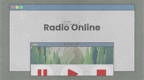 Tutorial Radio Online Kodular Youtube