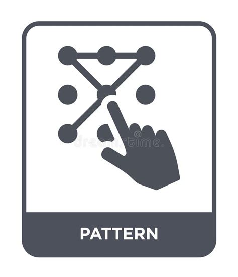 Pattern Icon In Trendy Design Style Pattern Icon Isolated On White Background Stock Vector
