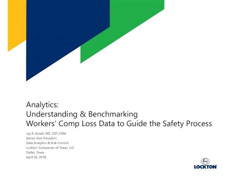 Pdf Analytics Understanding And Benchmarking Your Workers Comp