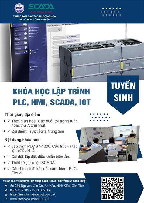 tuyỂn sinh khÓa hỌc plc scada hmi iot tháng 12 2024 trung tÂm thÍ