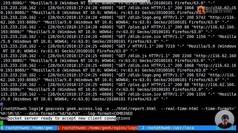 13丨 用 Goaccess 实现可视化并实时监控 Access 日志 Nginx核心知识 Youtube