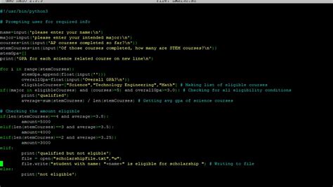 solved usr bin python3 prompting user for required