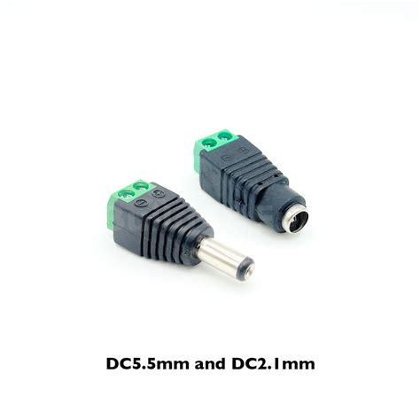 Dc 5 5mm 2 1mm Jack Connector 5 Sets Build It Full