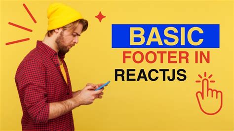 Basic Footer In Reactjs 2024 How To Make Footer In Reactjs Reractjs Youtube
