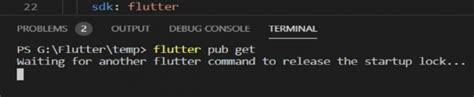 Solved Flutter Waiting For Another Flutter Command To Release The