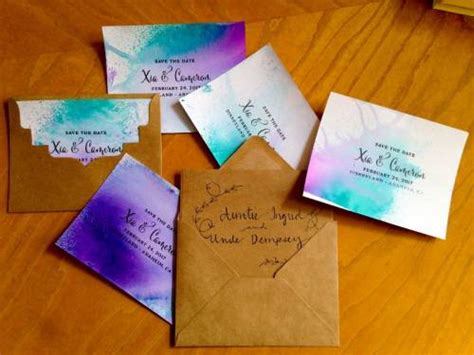 Amazing DIY Save The Date Cards Inspired Bride