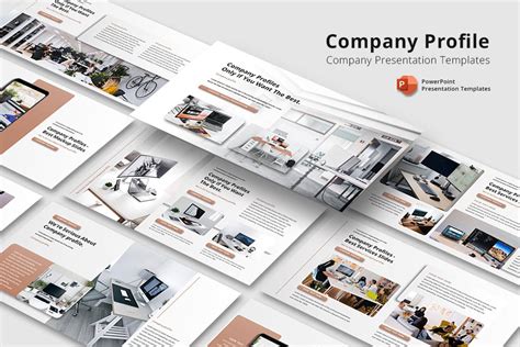 公司简介企业推广商业ppt幻灯片模板免费下载 扑奔ai办公