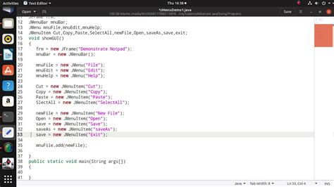 Notepad Application In Java AWT YouTube