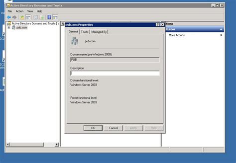 ADFS Federation With Two Way AD Trust How To Create Trust In Windows Sever 2008R2