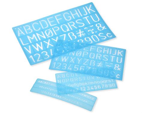 Scspecial Alphabet Stencils Set Of Plastic Letter Stencil Assorted My XXX Hot Girl