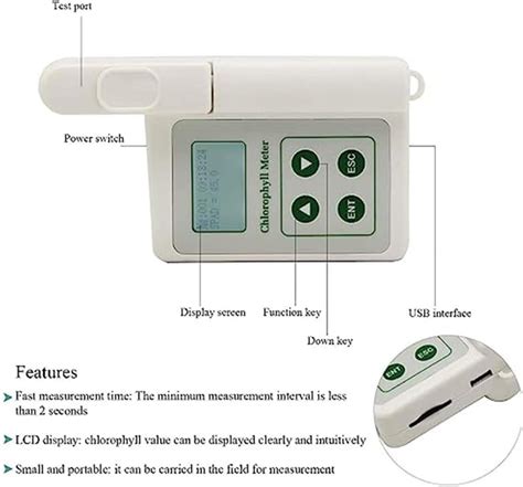 Portable Chlorophyll Measuring Device Intelligent Digital Plant
