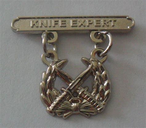 Купить Булавки броши Us Marine Corps Fighting Knife Expert Badge Usmc Kabar Infantry Tactical