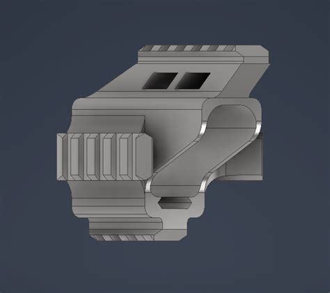 🔫 Glock Rail 5 ・ Stl File For ・cults