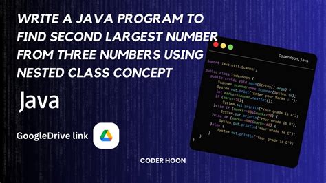 write a java program to find second largest number from three numbers