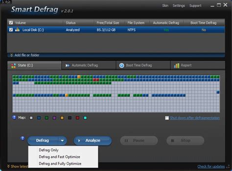 Use Smart Defrag To Improve HDD Performance AfterDawn Guides