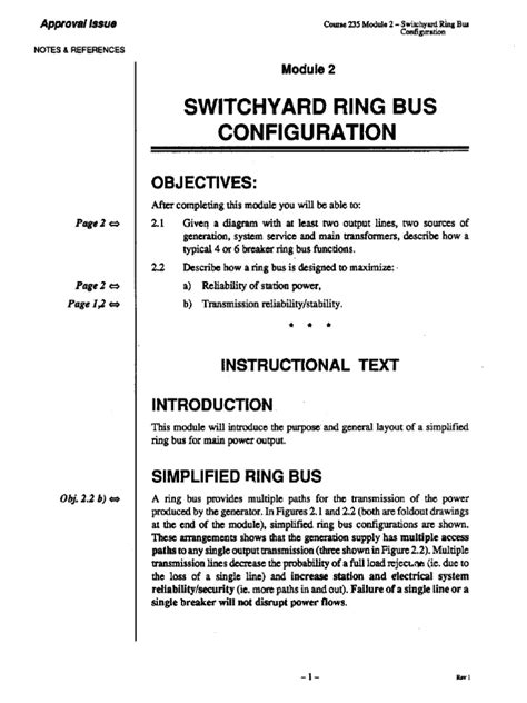 Module 235 02 Ring Bus Configuration Pdf Computer Engineering