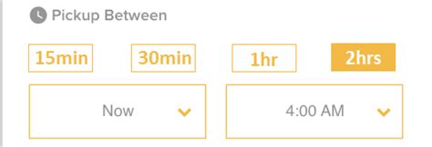 Mobile Best Design For Time Range Filter User Experience Stack Exchange