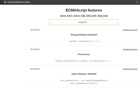 what s new features in ecmascript 2021 es2021 es12 by david medragh
