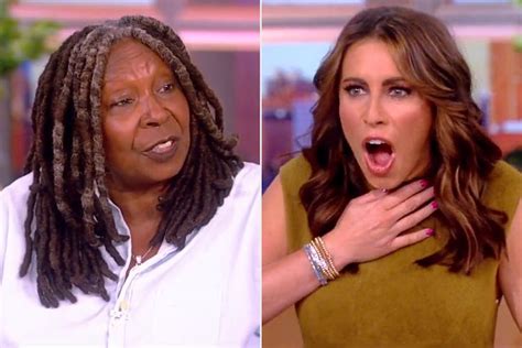 Whoopi Goldberg Shocks Alyssa Farah Griffin By Asking If Shes Pregnant