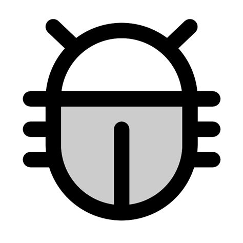 Bug Beetle Duotone Vector Svg Icon Svg Repo