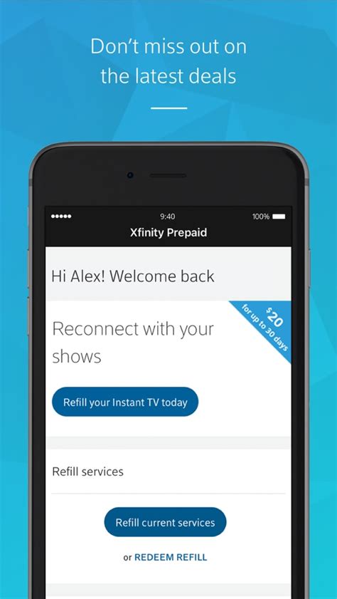 Xfinity Prepaid App For Iphone Free Download Xfinity Prepaid For