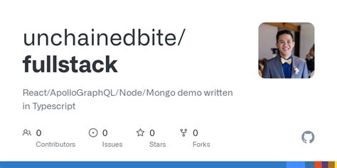 GitHub Unchainedbite Fullstack React ApolloGraphQL Node Mongo Demo Written In Typescript