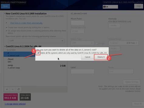 Step By Step Create Lvm During Installation Rhelcentos 78 Golinuxcloud