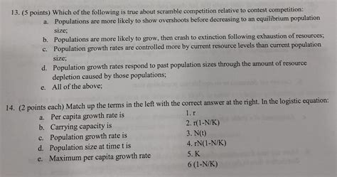 solved 13 5 points which of the following is true about