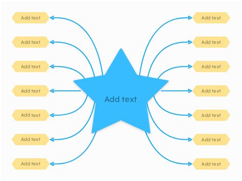Star Mind Map Template