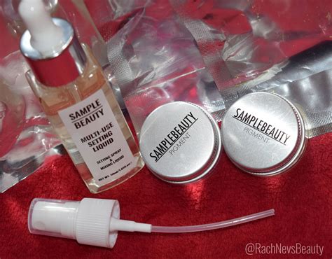 Sample Beauty Multi-Use Setting Liquid and Matte Eyeshadow Pigments ...