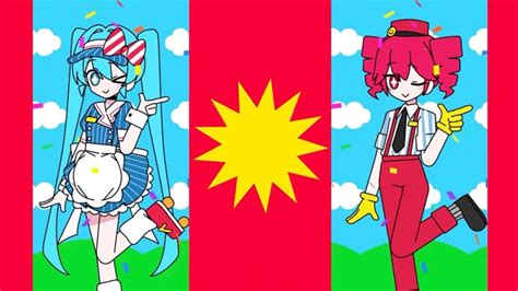 Hatsune Miku And Kasane Teto Mesmerizer Wallpaper Cor E