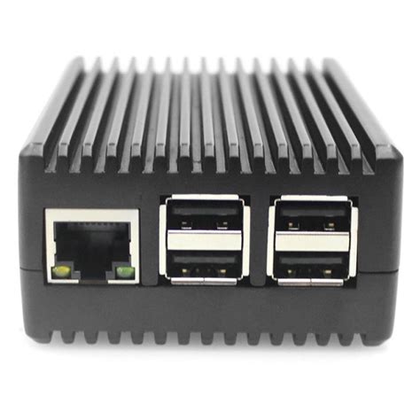 Для Raspberry Pi 3b 3b Pi корпус из алюминиевого сплава охлаждающий