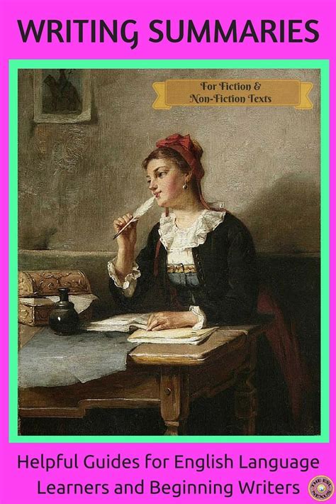 How To Write A Summary Fiction And Nonfiction Summary Writing Academic Writing Memoir