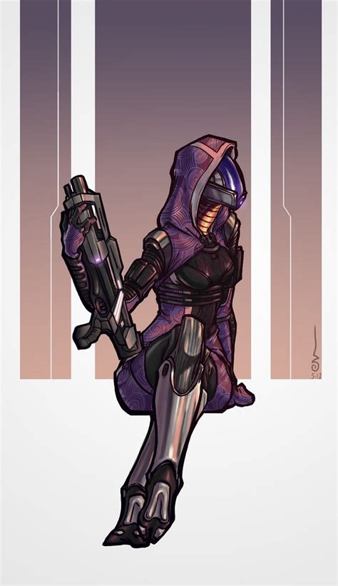 Ladies Of Mass Nouveau Tali Artist Cindy Liu Mass Effect Tali