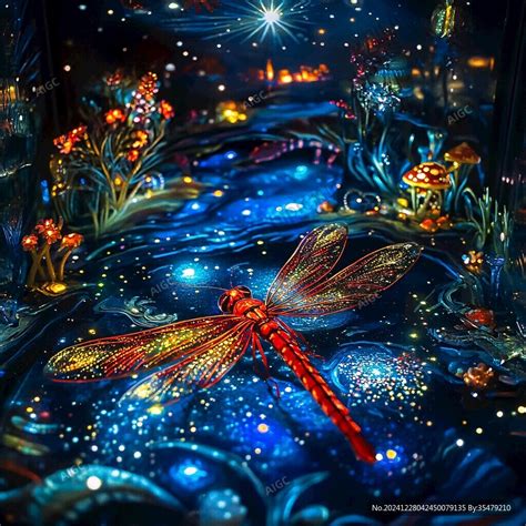 Ai创作图童话魔幻梦境 高雅绚丽梦幻风格 夜的童话装饰 仙女灯装饰 炫彩梦幻童话 梦幻立体画 梦幻蓝色蝴蝶彩灯 3d灯饰画 魔幻装饰画 40唯美梦幻 梦幻3d立体 3d梦幻许愿瓶 许愿仙境