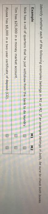 Solved Ldentify Whether Each Of The Following Examples