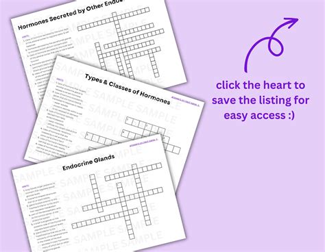 Endocrine System Workbook ~ Digital Endocrine Hormones Worksheets