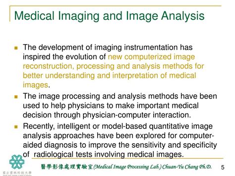 Ppt Medical Image Analysis Chapter 1 Introduction Powerpoint