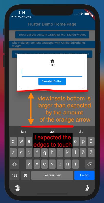 MediaQuery Of Context ViewInsets Seems To Be Too Large Issue Flutter Flutter GitHub