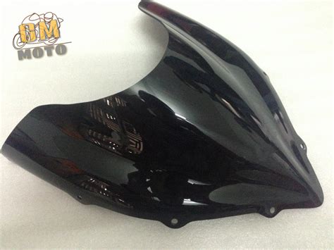 Badu Bg Мотоциклет за Mv Agusta F4 F4r F4rr Rr Дефлектори на екрана Предно стъкло Черен 2010