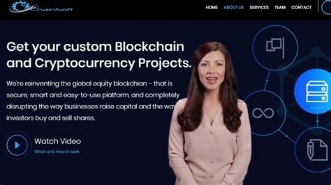 Chainsoft A Blockchain Company Introduction Youtube