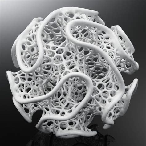 3d printing gh gyroid grasshopper sculpture